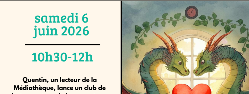 Les animations de la Médiathèque : ROMANCE & DRAGON - Mairie Les Pieux